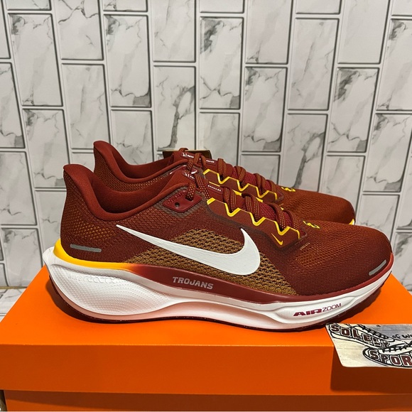 Nike | Shoes | New Nike Pegasus 4 Usc Trojans Team Issued Player Shoes ...